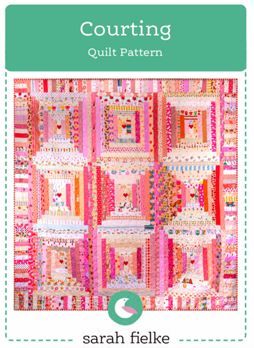 Courting Quilt pattern (PDF) with video tutorial - various sizes ...