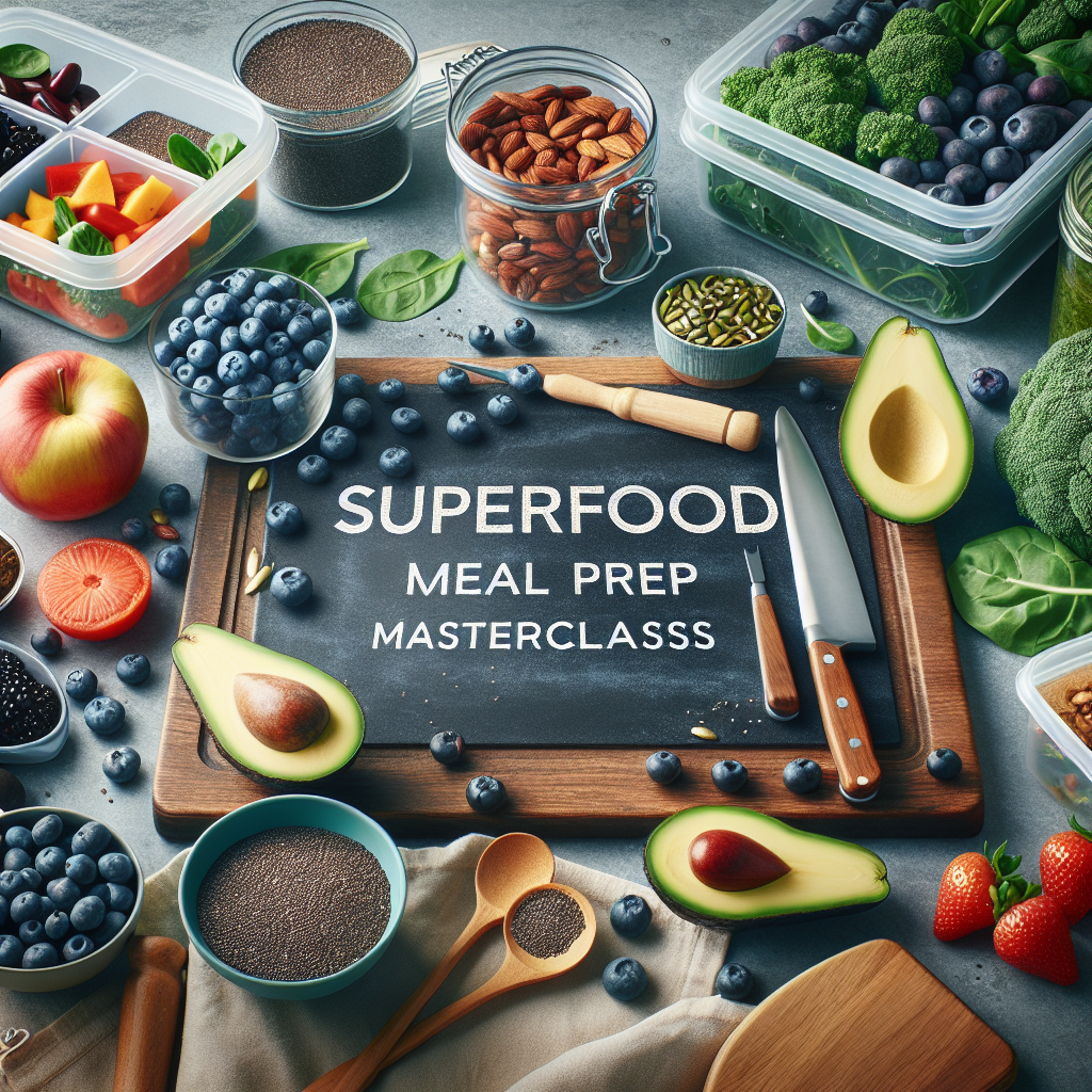 How I Mastered Superfood Meal Prep: A Standard Structure for Success
