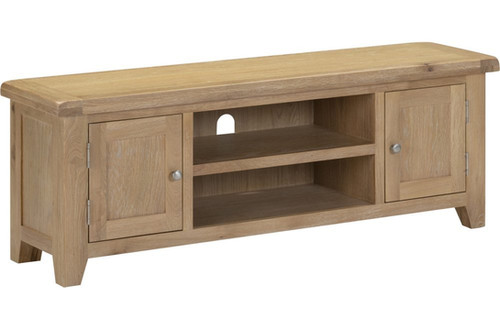 Winchester Large TV Unit - Oak | Richard Eade Furniture Store | Forest ...