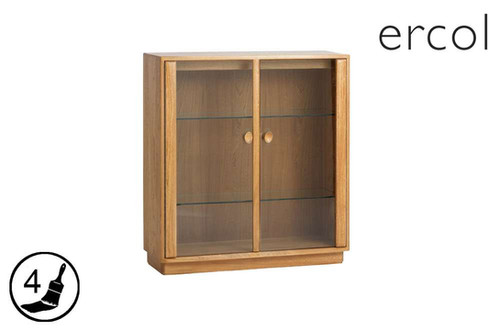 Ercol Windsor Small Display Cabinet Busbridge Furniture