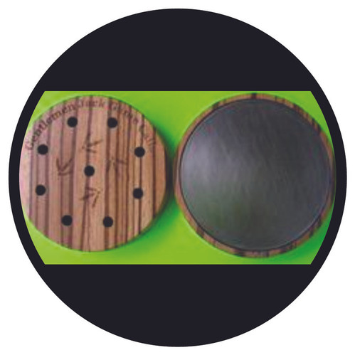 Custom Stainless Zebrawood Pot Turkey Friction Call | Gentlemen Jack Calls