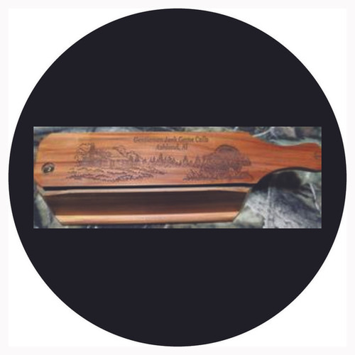 All Cedar One-Sided Turkey Box Call | Gentlemen Jack Calls