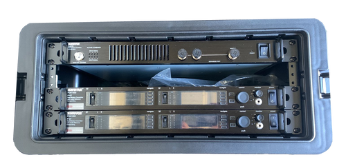 Rack Shure PSM1000x2 con Combinador de Antenas (p/Canal) | Texas Sound