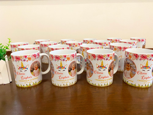 Personalised Souvenir Mugs (12 pcs) | Janella's Events