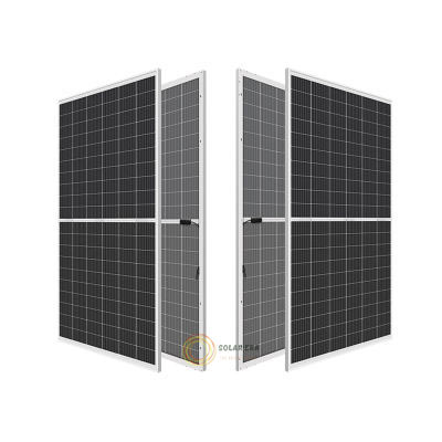 580W N-Type Bifacial TOPCON Double Glass Solar Module | Solar Era