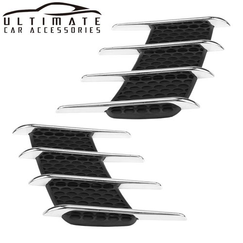 Car Flow Vent Fender Intake Grille Sticker | Ultimate Car Accessories