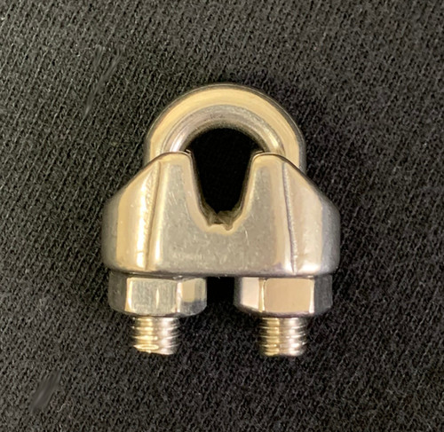 Stainless Steel Cable Clamp (3/16''), 1box (50 pieces) | KCD