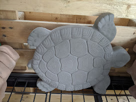 Turtle Stepping Stone – WA-Made Decorative Paver in Charcoal or ...