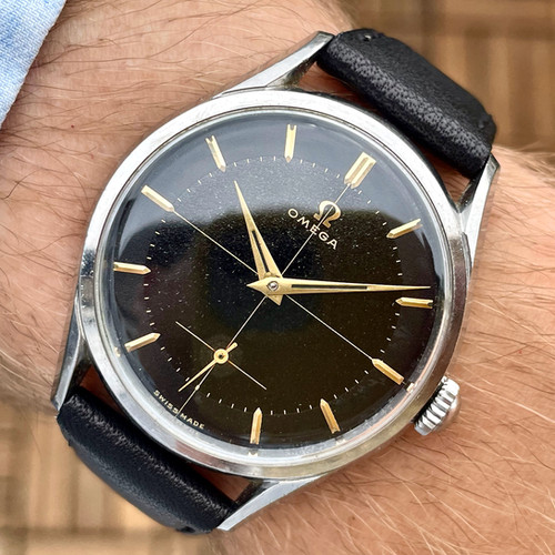 Omega Black Dial Jumbo | Cph Vintage Watches