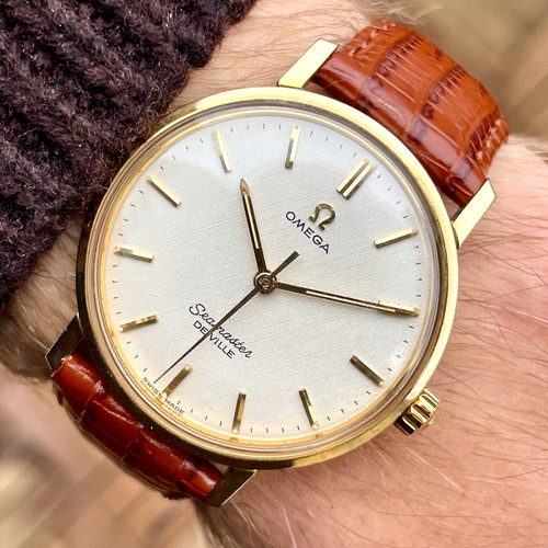 Omega Seamaster Linen Dial | Cph Vintage Watches