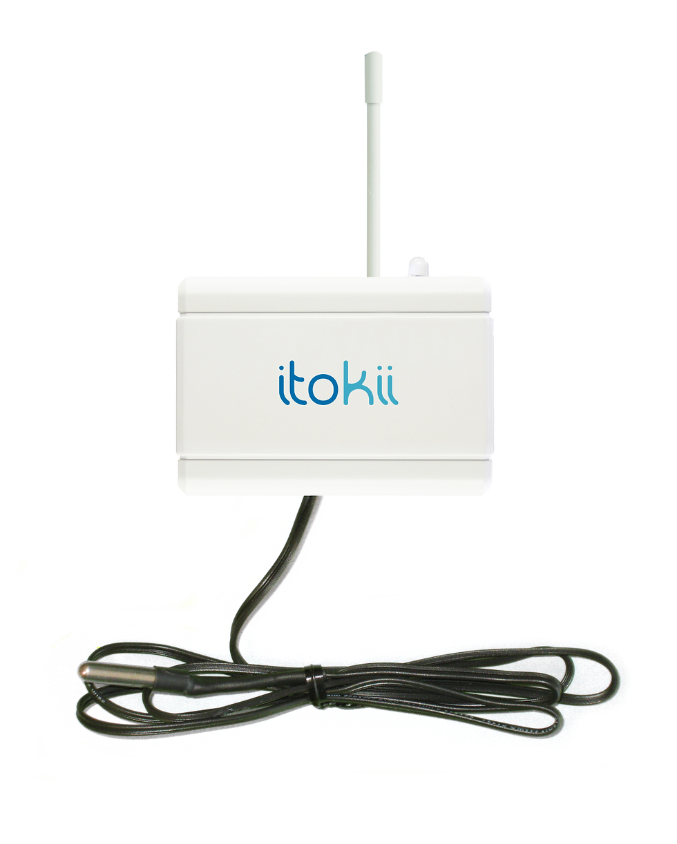 Wi-Fi Temperature Sensor with external probe | Itokii IoT