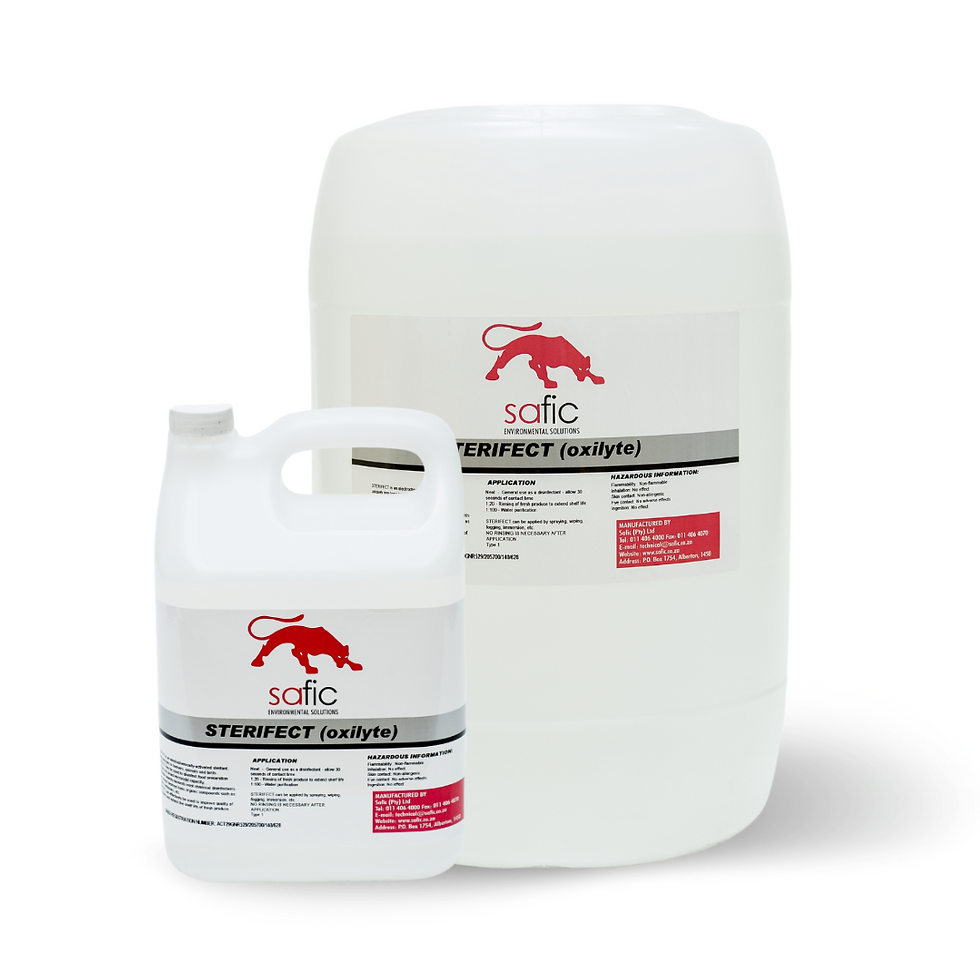 Chemical Products Manufacturer | Safic | Gauteng