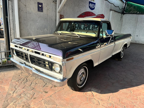 Ford F100 1974 Azul/Gris Custom | Kendricars