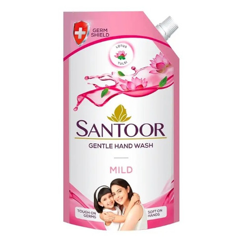 Santoor Gentle Hand wash Mild 700ml | Santoor