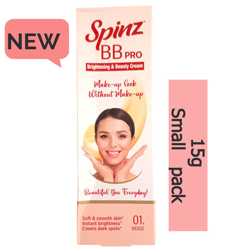 Spinz BB Pro Brightening & Beauty cream 15g | spinz