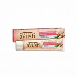 Lever Ayush Rock Salt Toothpaste 80g - Natural Herbs for Stronger Teeth