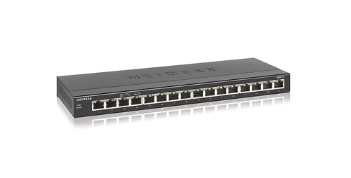 NetGear GS316 Gigabit Ethernet Unmanaged Switch, 16 Port ...