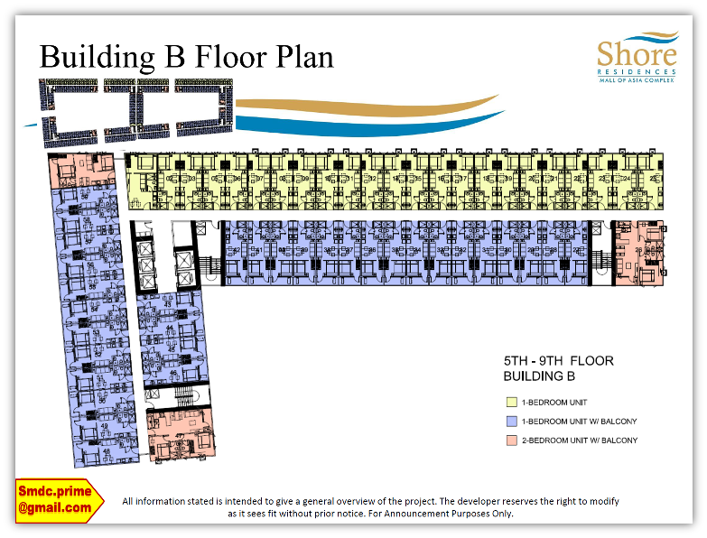 BUILDING FLOOR PLAN | Shore Residences
