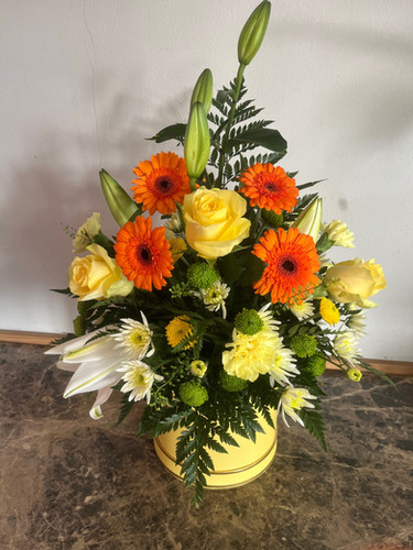 Get Well Soon Hat Box | Rayleigh florist