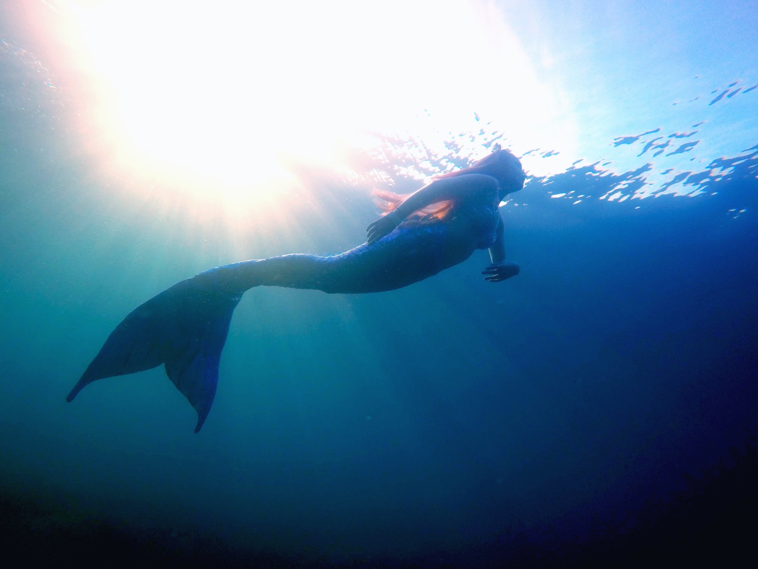 Lexie - une sirène française - a French mermaid