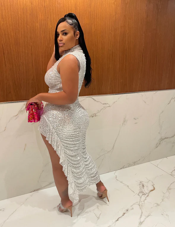 Elegant Drip Dress | Instatique.com