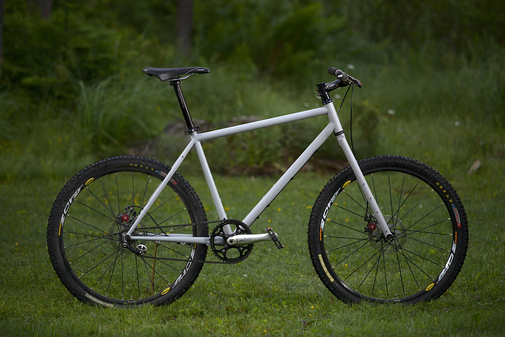 Reviving An Old Hardtail With A New Fork And Some Modifications