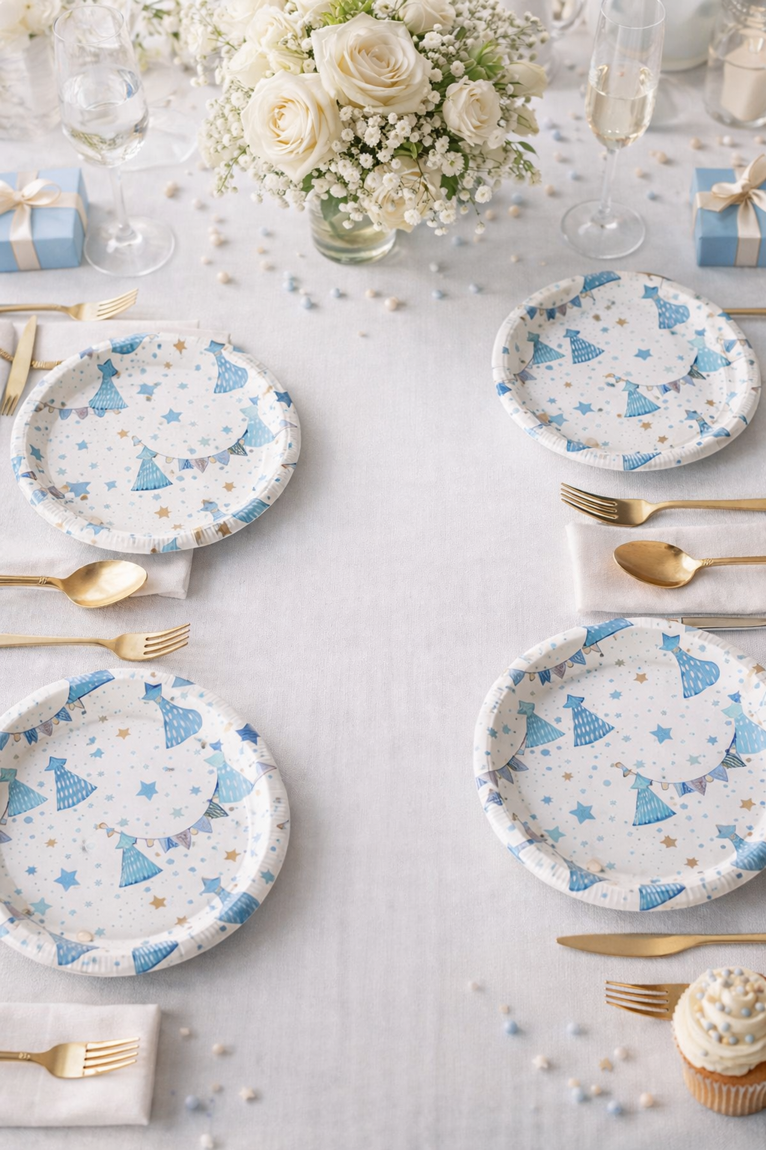 Potluck Tableware | premium disposables, Birthday plates, anniversary ...