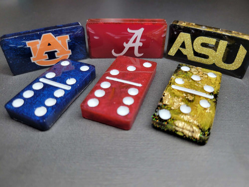 CUSTOM DOMINOES SET | GLAZED CREATIONS ATL