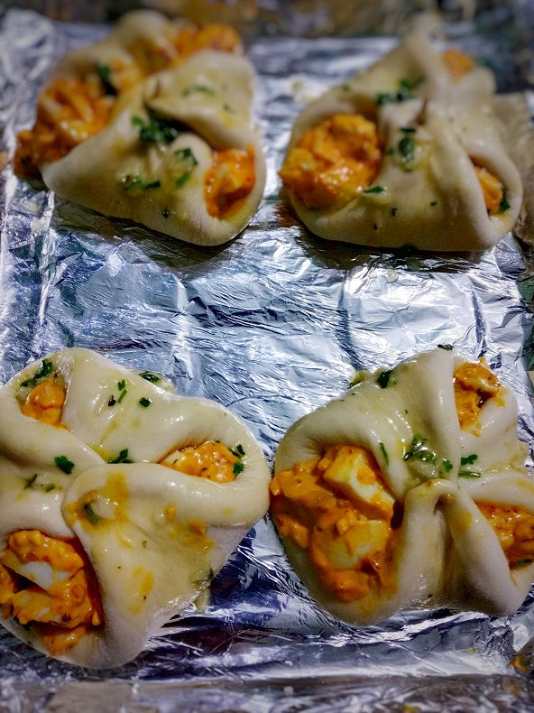 Domino's style Zingy Parcel (without yeast)