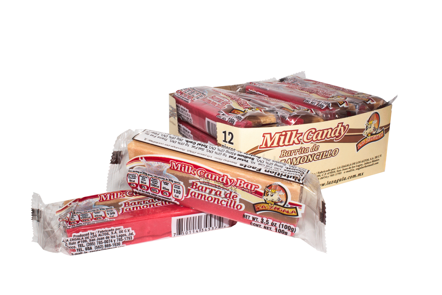 dulces tipicos mexicanos/ La zagala/ jamoncillo