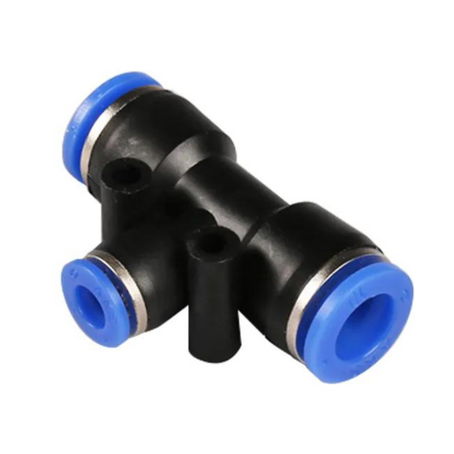 Union Tee Reducer - Pneumatic Push-In Fitting | JAARIS Automation