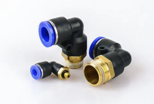 Pneumatic Male Threaded Elbow Connector Push-In Fitting | JAARIS Automation