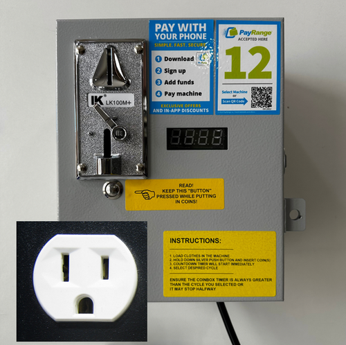 SmartCoinBox Residential WASHER OR GAS DRYER Conversion Kit- Coin & Pay ...