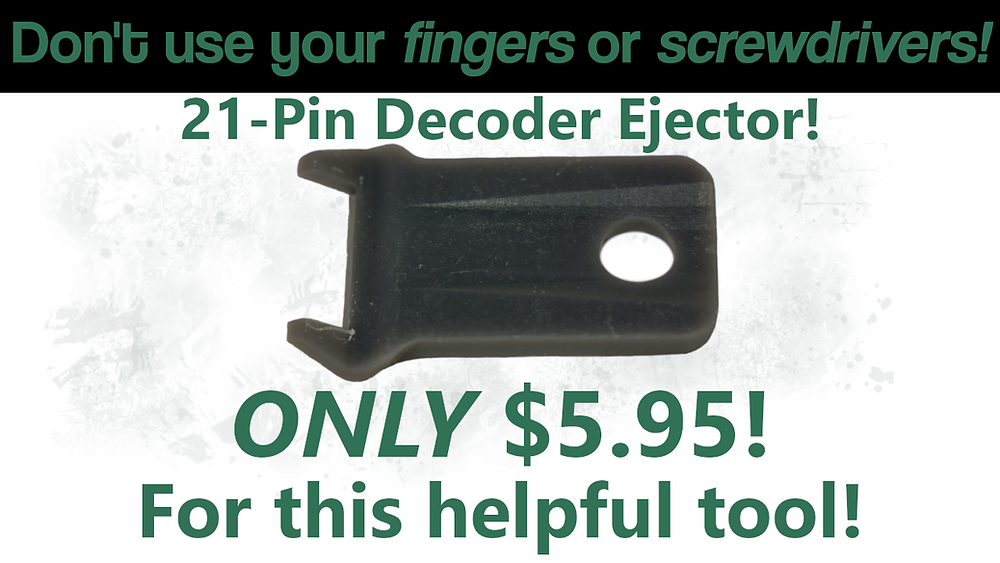 21-Pin Decoder Ejectors are now Available!