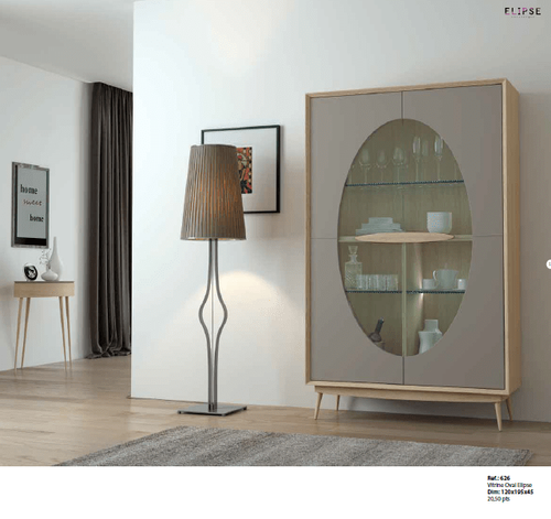 Vitrine Oval Elipse | Galerias Impacto - Seixal