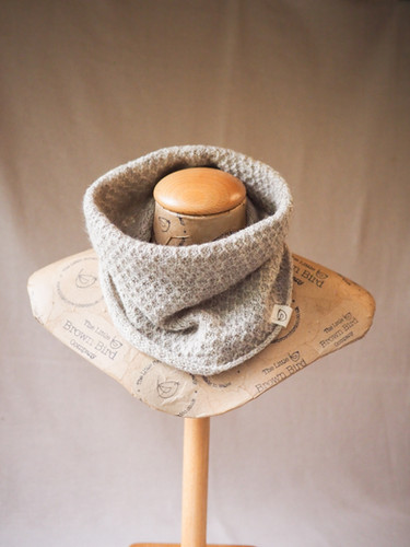 Undyed British Wool Snood | Little Brown Bird Co