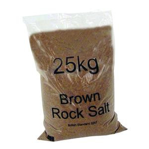 Value Dry Brown Rock Salt, 25kg Bag | PEN PALS
