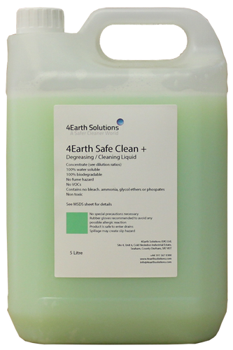 4Earth Safe Clean Plus (Concentrate) - 5 Litre | 4escleaningsupplies
