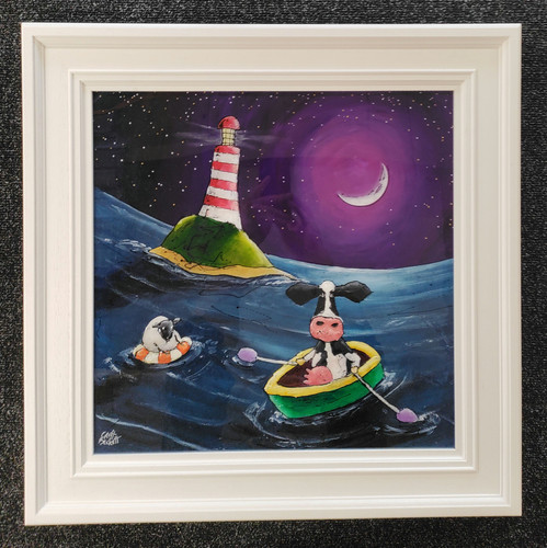 Cow Adrift | Geoff Beckett