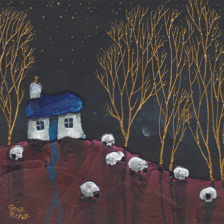 Sleepy Sheep Card | Geoff Beckett