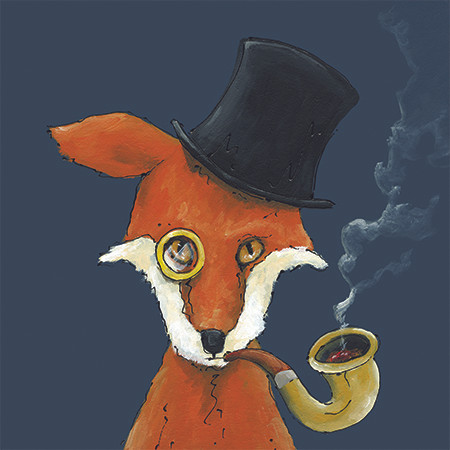 Posh Fox - Print | Geoff Beckett