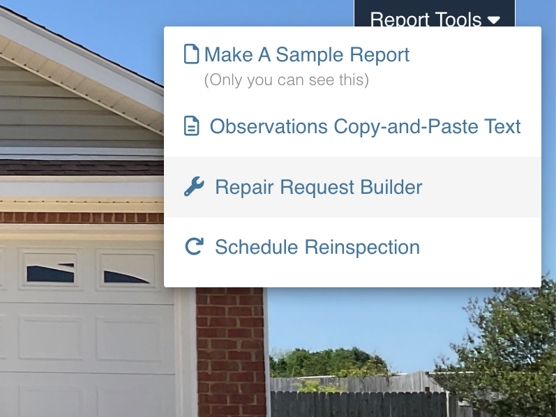 Agents: How To Build a Repair Report From Our Inspection Reports