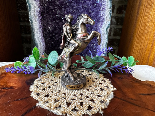 Valkyrie Norse Goddess Bronze Statue (Mini) | Stone Age