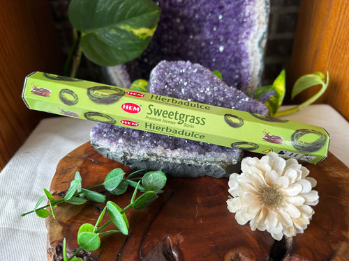 Hem Sweetgrass Incense Sticks | Stone Age