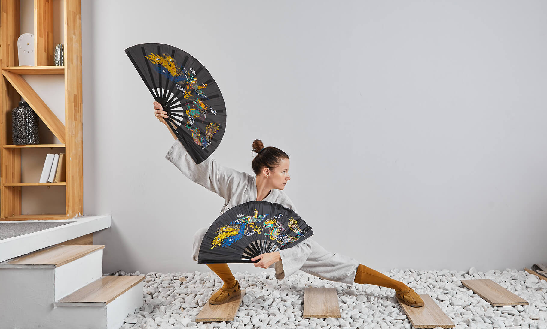 Kung Fu Fan Tutorials | Kung Fu & Tai Chi online course Elements of Flow