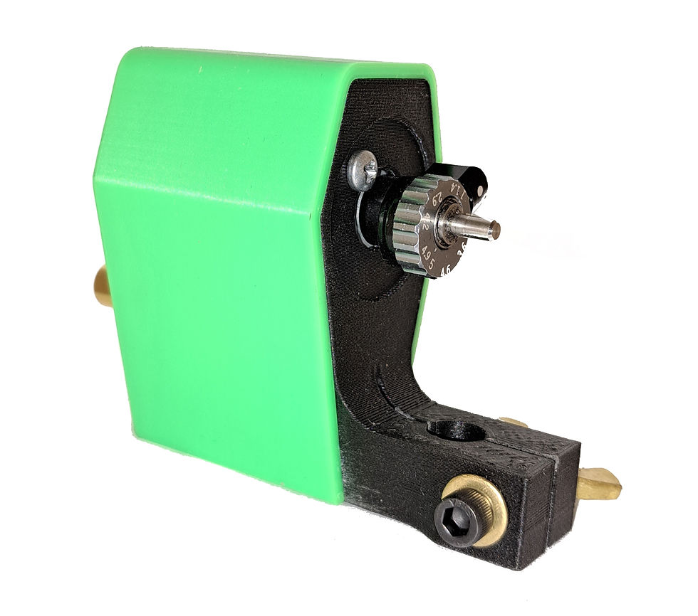 Lime Green - Coffin Rotary | Electric Soul MFG