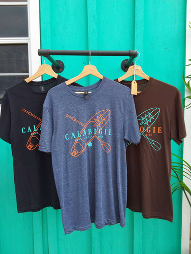 Calabogie boat, board, bike Tee's | Mad River Paddle Co.