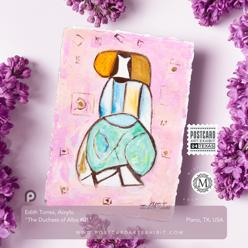 Edith Torres, "The Duchess of Alba #01" - Postcard Art | Postcard Art ...