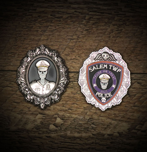 2023 Halloween Challenge Coin | Salem Twp Police