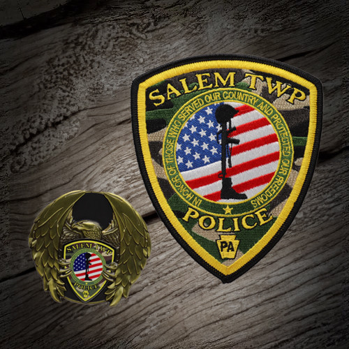 Veterans Challenge Coin & Patch | Salem Twp Police